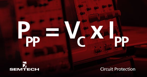 TVS Peak Pulse Power Ratings